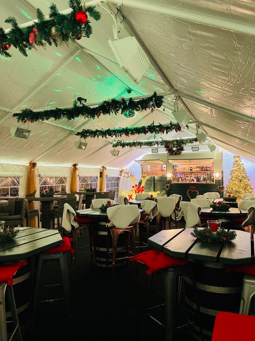 The Gardens Marquee - The Woodhouse Gardens