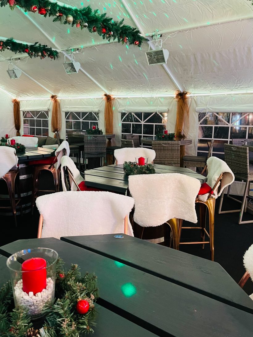 The Gardens Marquee - The Woodhouse Gardens
